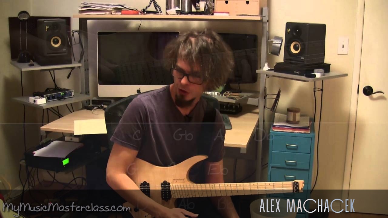 Alex Machacek: De-Mystifying The Fretboard and Guitar Rhythm Training