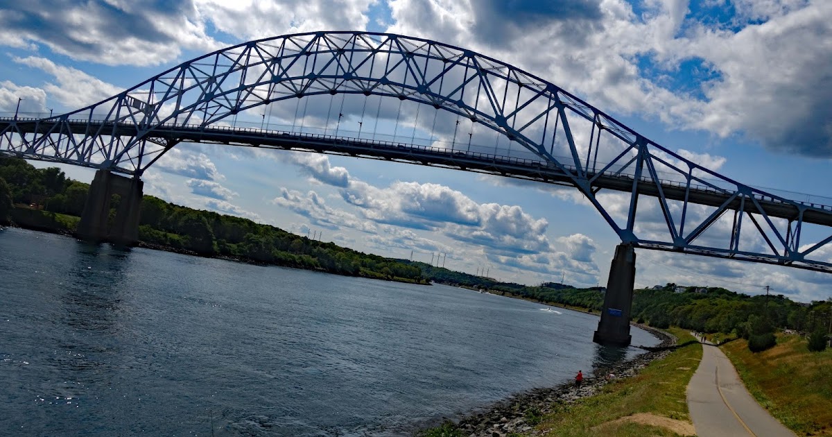 Joe's Retirement Blog: Sagamore Bridge, Cape Cod Canal, Bourne ...