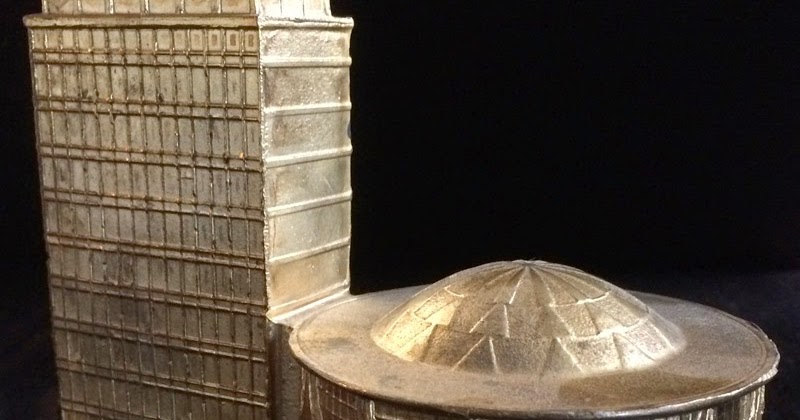 Building Collector: Mid-Century Modern Bank Building Replicas