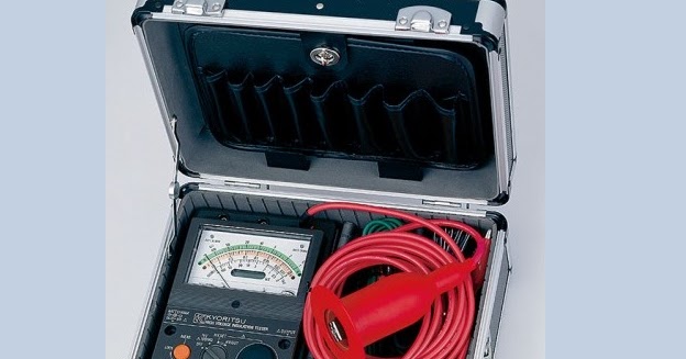 Kyoritsu 3124 10kV H. V. Insulation Tester ~ Darmatek Alat Ukur dan ...