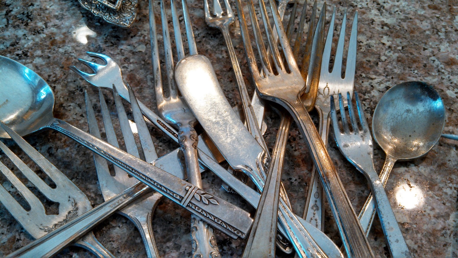 Ladder of Mercy: Polishing Silverware