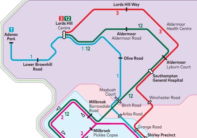 Southampton Bus Update: Official: Adanac Park cut off / Other First changes