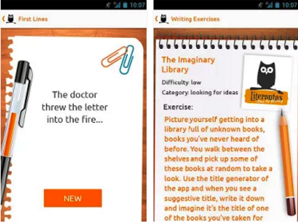 kimberlarck: 6 Powerful Writing Prompts Generators to Use on Android