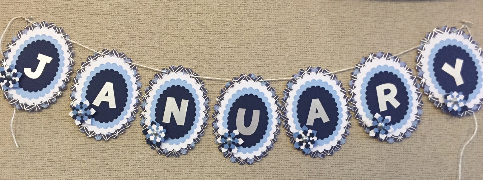 2 Crafty Katies: 2016 Monthly Banner: January