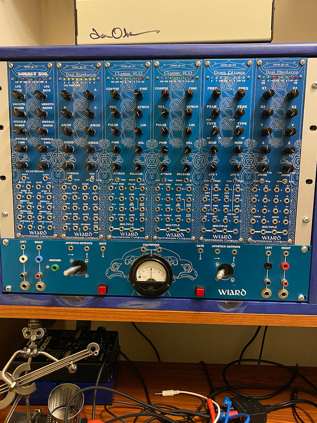 MATRIXSYNTH: Wiard 300 Modular Synthesizer