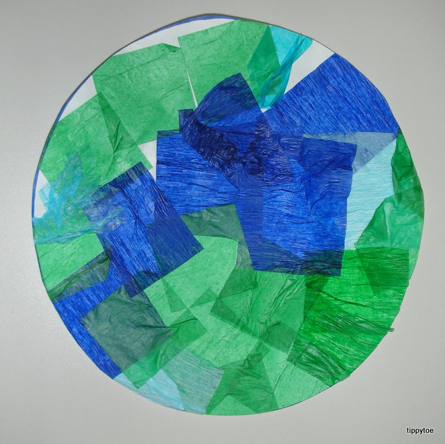Tippytoe Crafts: Stained Glass Earths