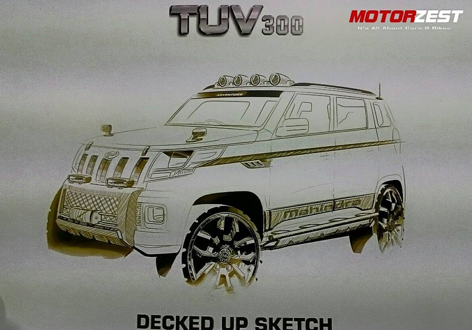 Mahindra Names U301 Project As TUV300, Launch In Mid-Septmeber 2015 ...