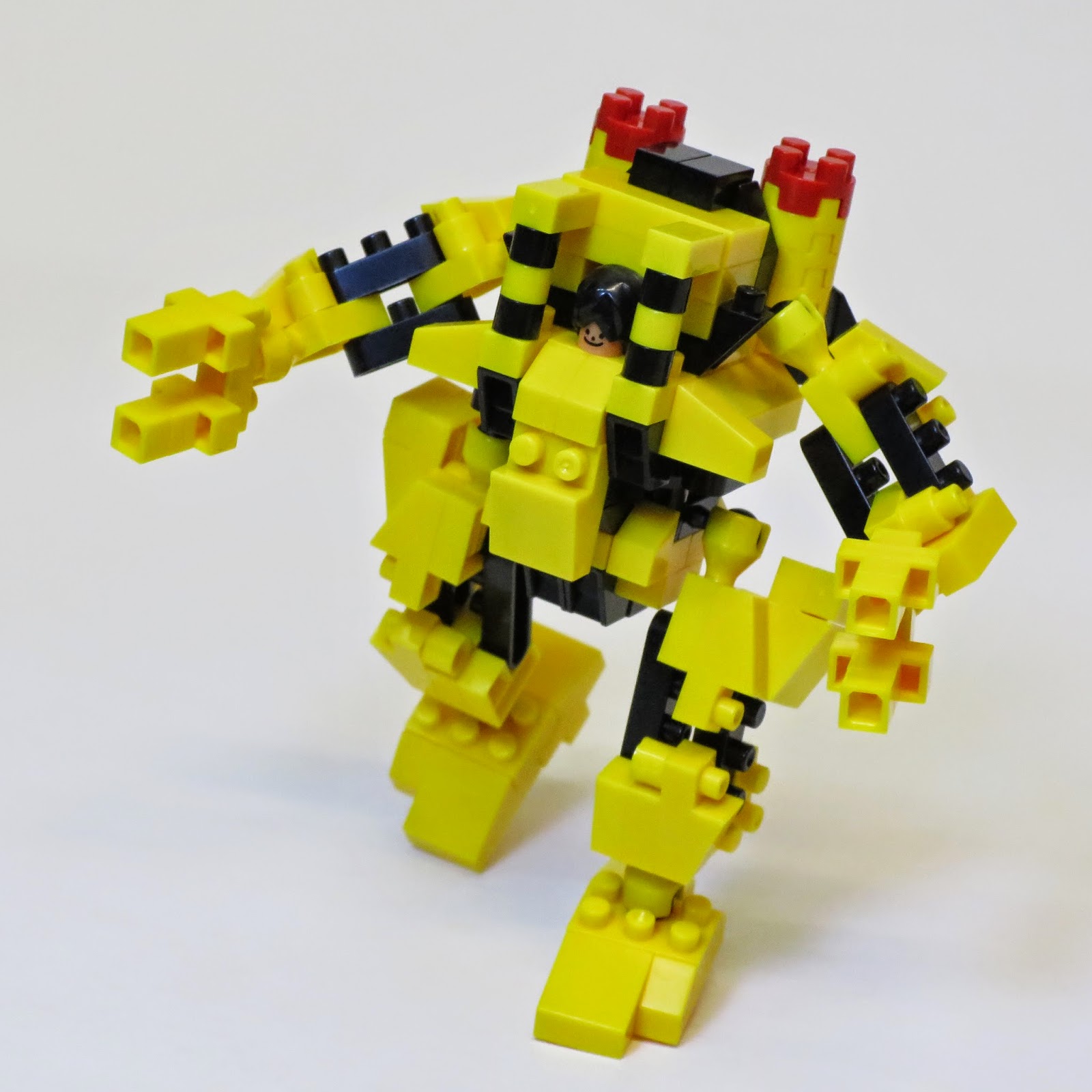 Christopher Tan: nanoblock Mecha n-Alpha Using Nanoid