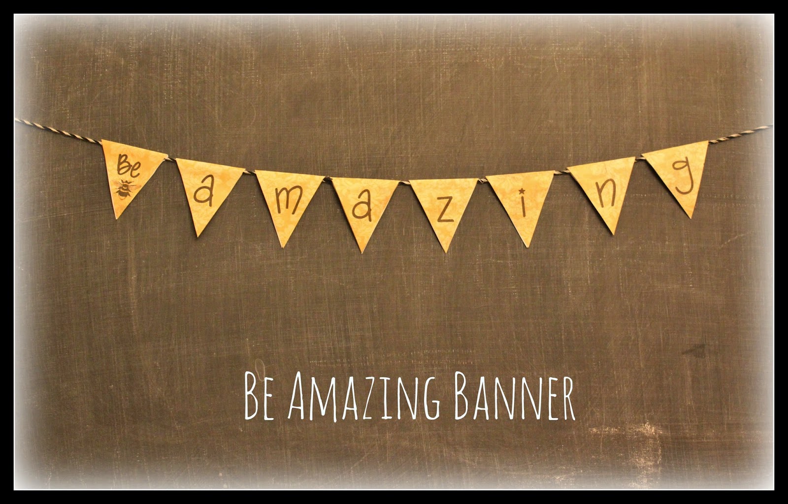 Be Amazing Banner