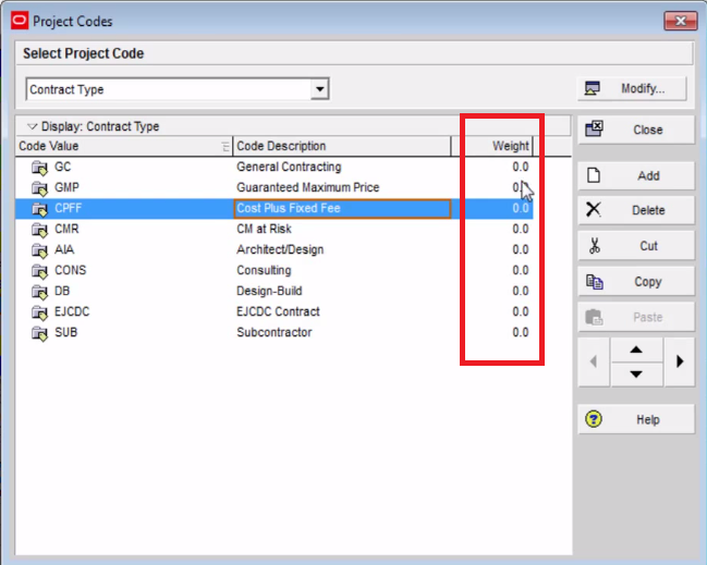 Primavera P6 Tutorial : Chapter 2.6 : Project Codes