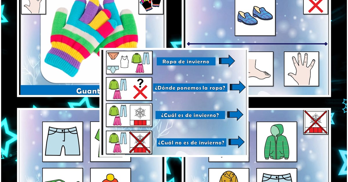 Burbuja de Lenguaje: El Invierno y la Ropa