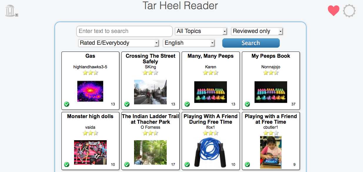 Schoolhouse Talk!: Free Books from Tar Heel Reader