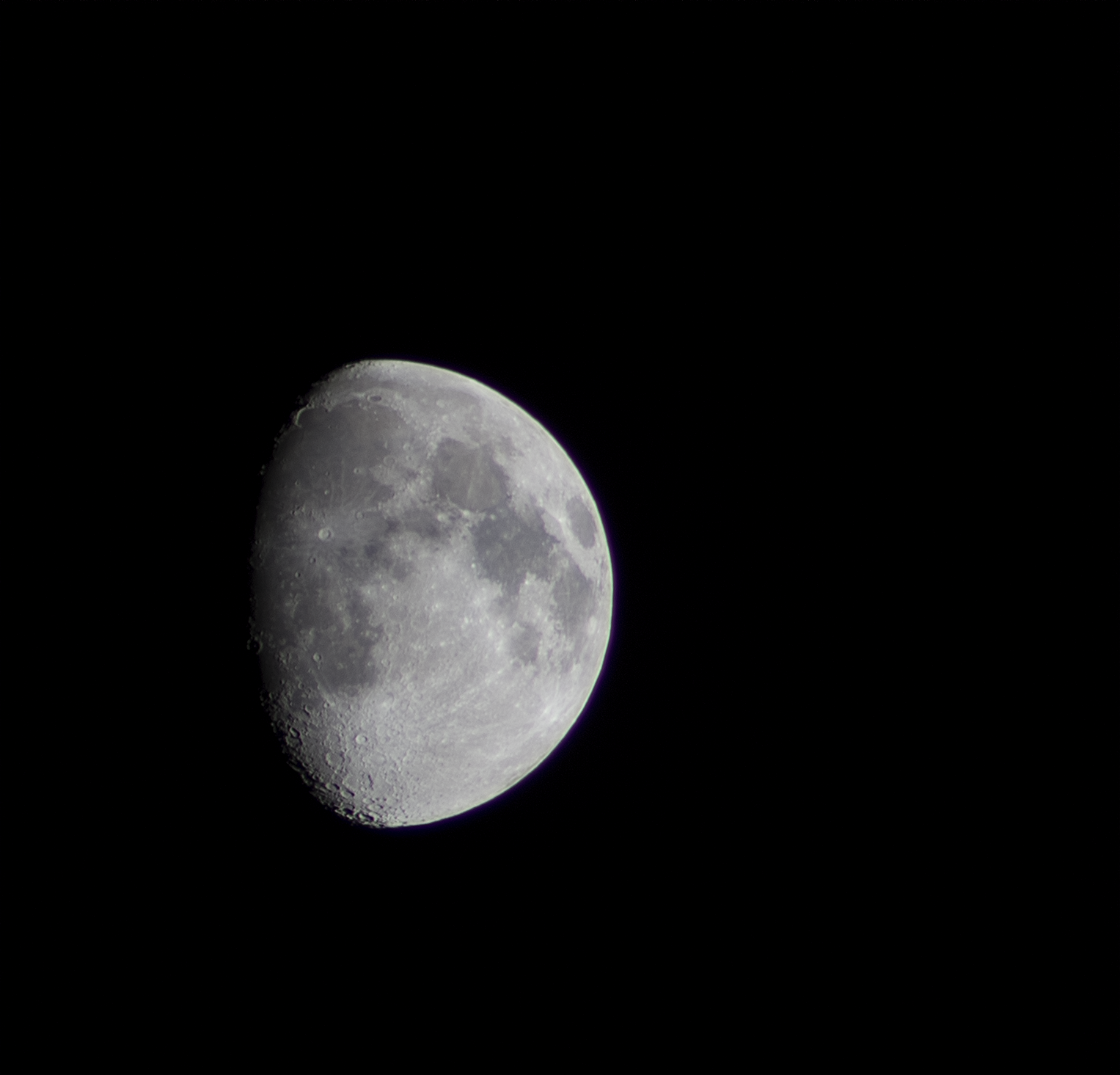 Moon Test Shot Before Eclipse (Too Bright) [Stellar Neophyte Astronomy ...