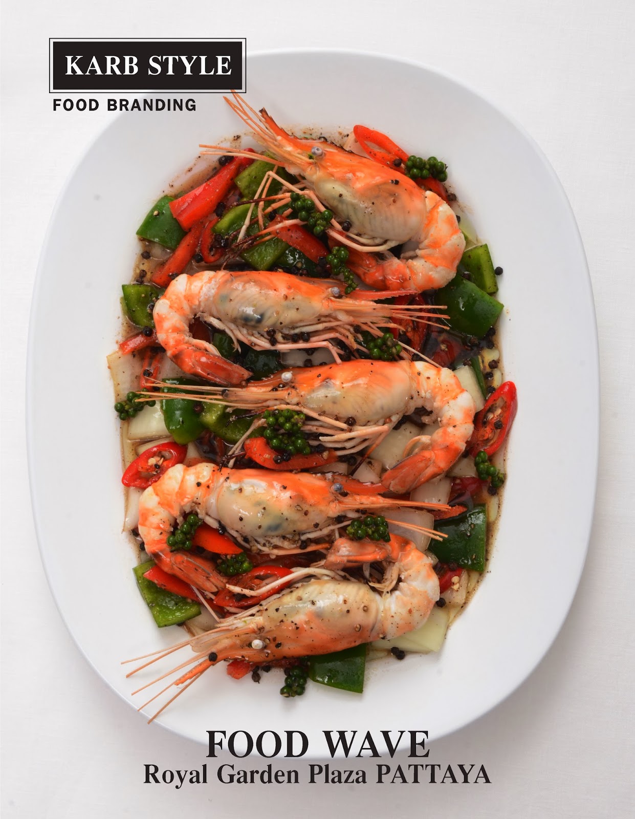 Thai Food - FOOD WAVE, Royal Garden Plaza PATTAYA.