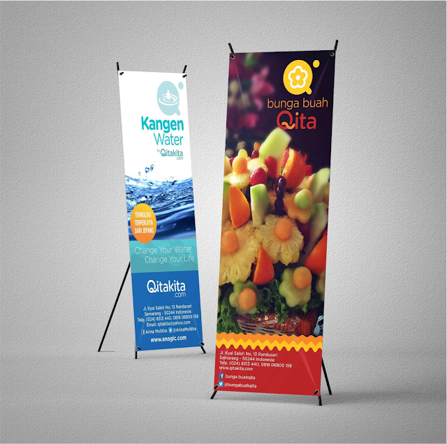 X-Banner, Y-Banner, dan Rollup Banner ~ Lapangdada ID