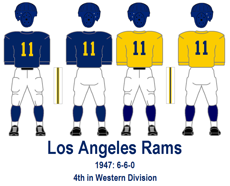 Bill's Update Blog: 1944-49 Cleveland/Los Angeles Rams