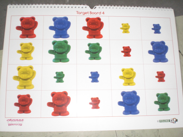 Maths Page: Target boards: Senior infants