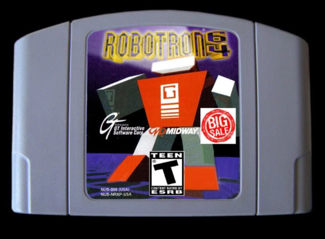 Brilian Store: Retro Game Card 64bit Robotron 64 USA Version For N64 ...