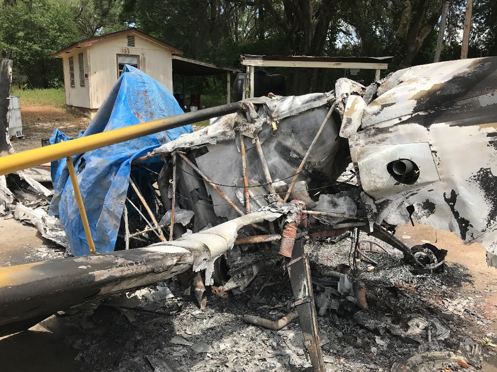 Kathryn's Report: Cessna A188B, N4845R: Aircraft caught fire while ...