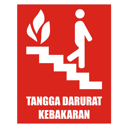 Kumpulan Gambar Tangga Darurat Emergency Exit Only - Informasi Alat ...