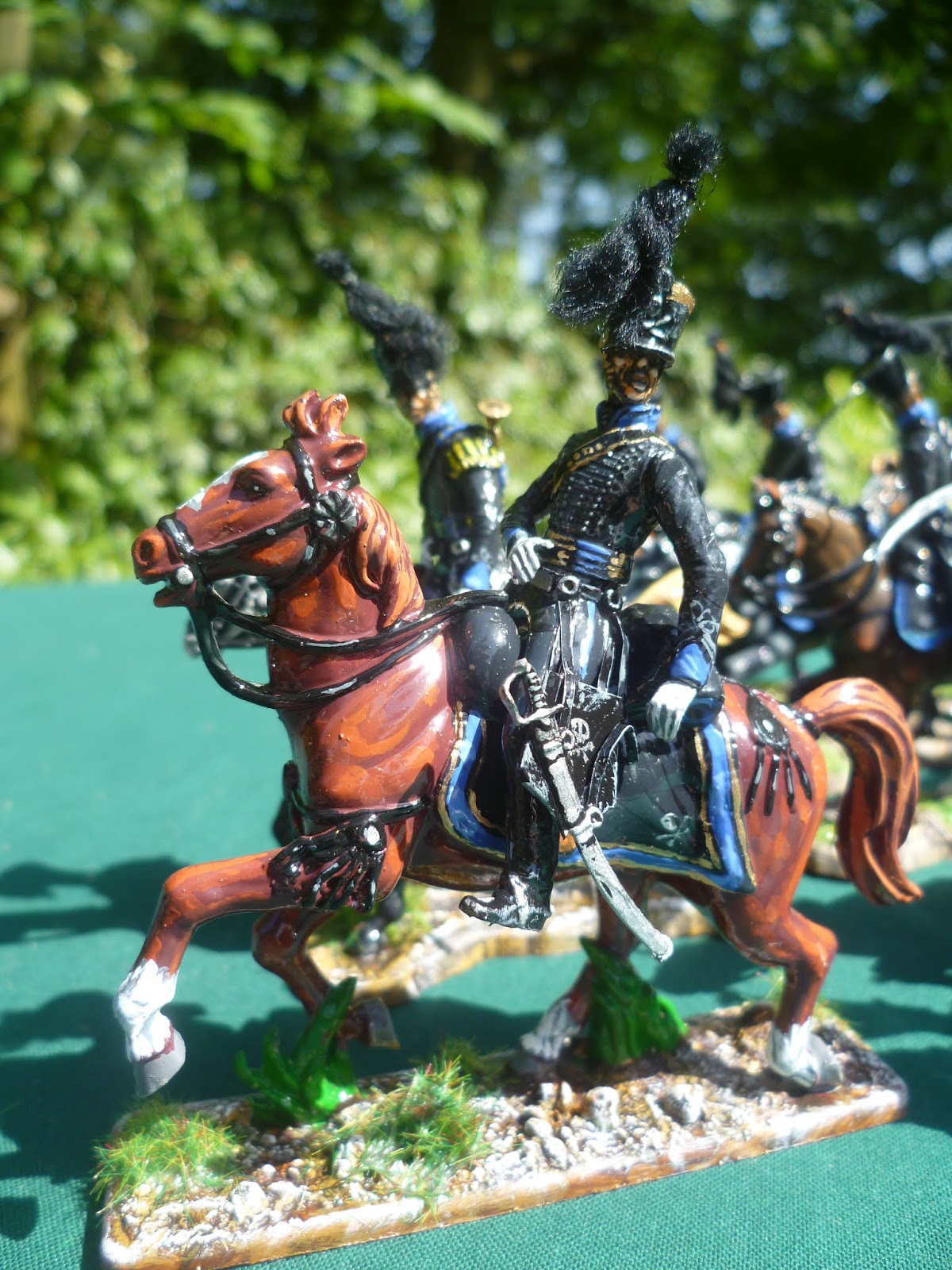Towards a 54mm Waterloo Wargame: Some Allied Cavalry