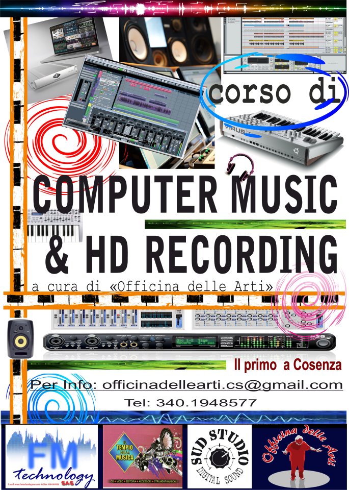 Officina Delle Arti Cosenza: Corso di Computer Music & Hard Disk Recording