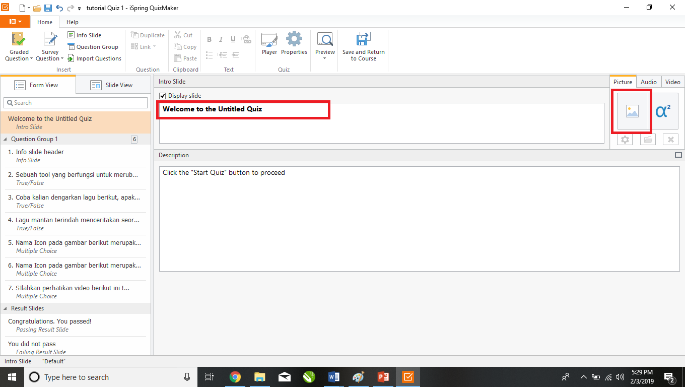 CARA MEMBUAT QUIZ MENGGUNAKAN ISPRING