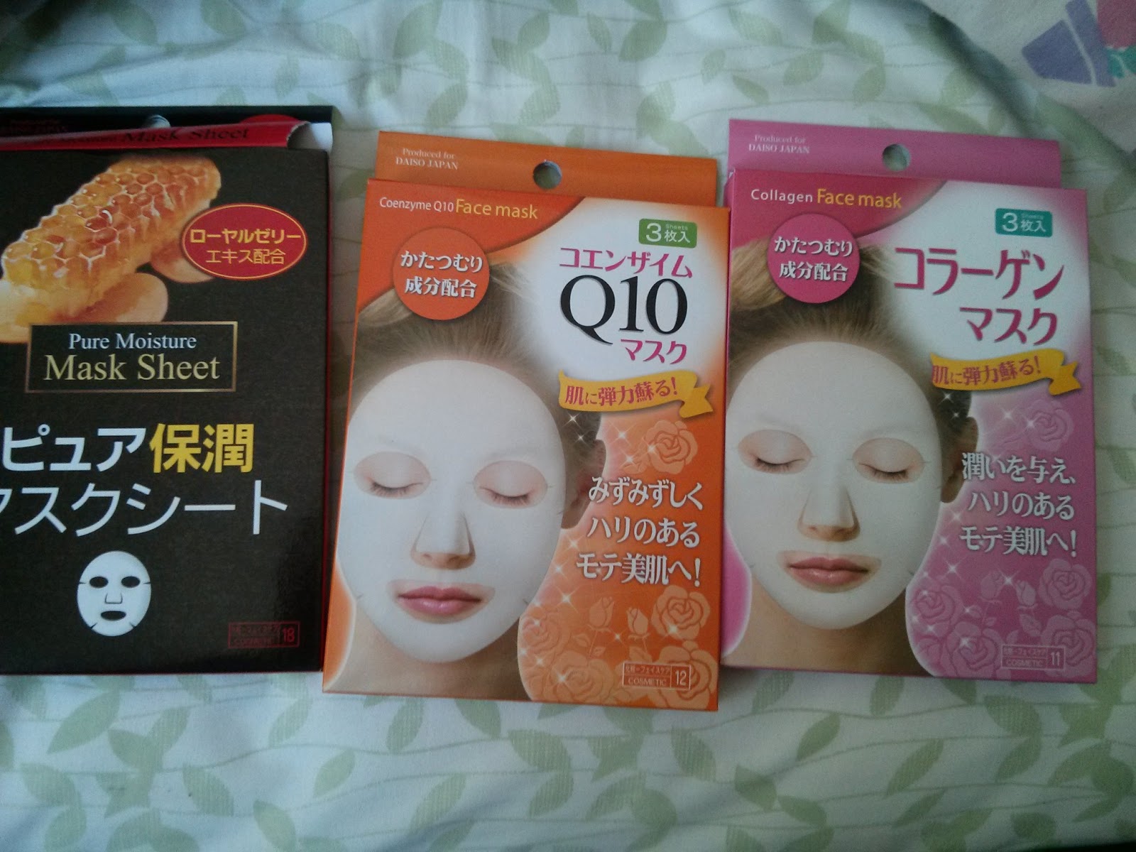 REVIEW: Daiso Collagen Face Mask