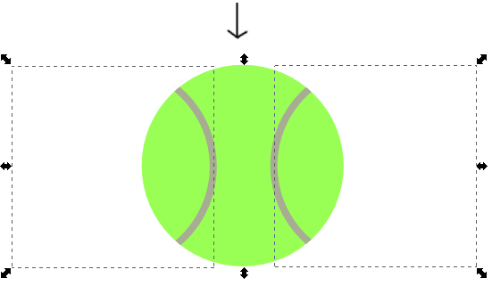 Clipart: How To Draw A Tennis Ball In Inkscape