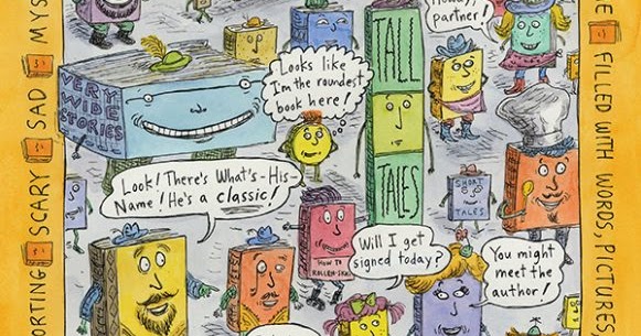 ComicsDC: Roz Chast does 2017 Book Festival poster