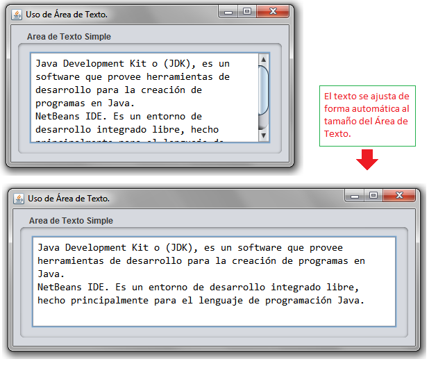 Cursos Y Tutoriales Prácticos De Programación En Java Uso Básico De Elementos Swing Con