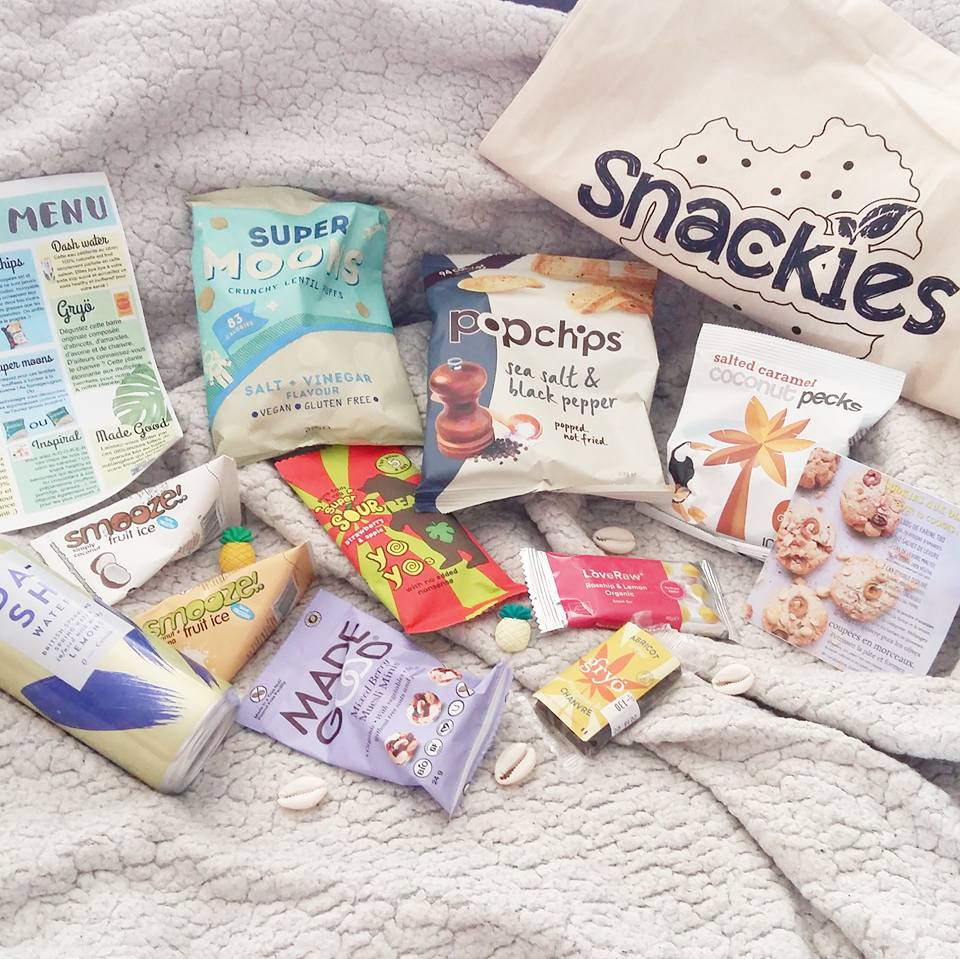 La vie d'une petite caille...: Snackies box mon avis