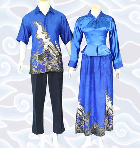 10 Model Gamis Batik Sarimbit Desain Terbaru 2020