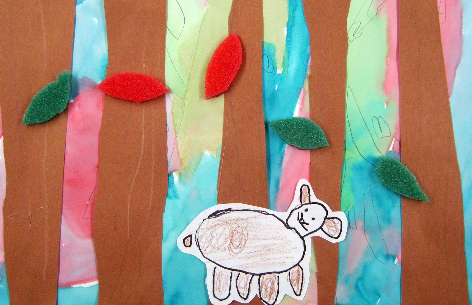 Mrs. Levine's Art Room : PRE-KINDERGARTEN . . . Forest animals!