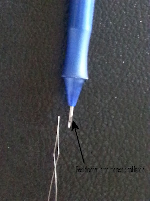 Punch Needle Tips at Briar Cottage: Threaders-Threading your Needle