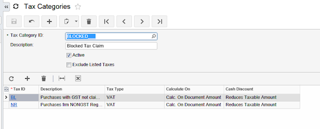 Acumatica Singapore: Setting the Tax Right. Singapore.