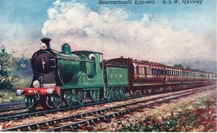 transpress nz: the Bournemouth Express, London and South Western Railway