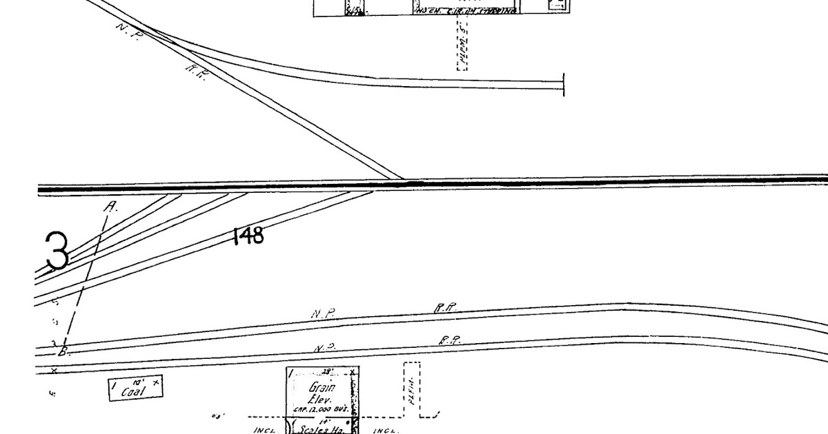 Big Bend Railroad History: 1922 Coulee City Map