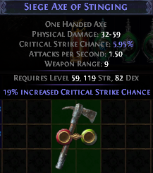 PoEの話: 計算の話 - Critical Strike