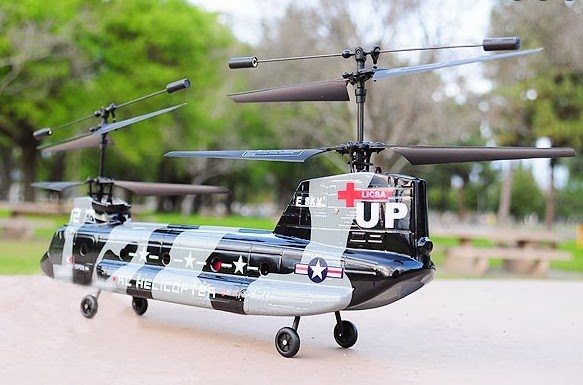 RC funs: How to choose Esky tandem rotor