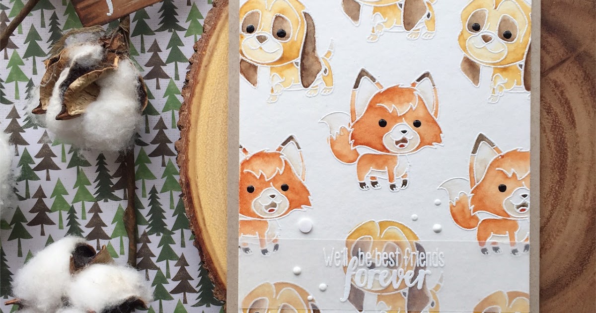 Kindred Stamps Guest Design Team Blog: Inseparable Friends - Kindred Stamps