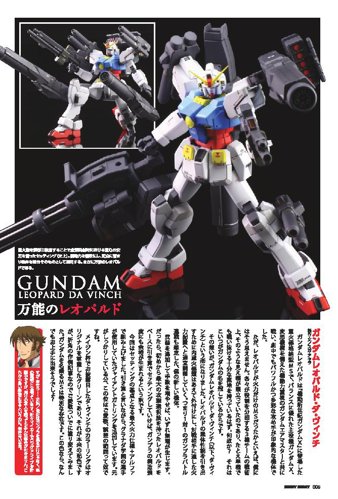 HHIB Features: HGBF 1/144 Gundam Leopard Da Vinch