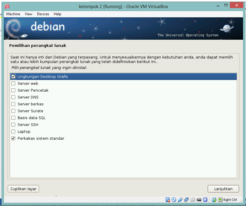 Cara Instalasi Debian 6 di Virtual Box ~ Kendran blog