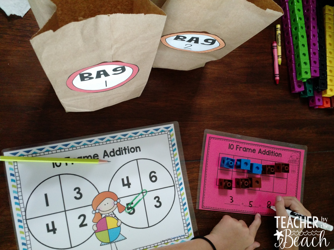 Math with Unifix Cubes - Teacher by the Beach