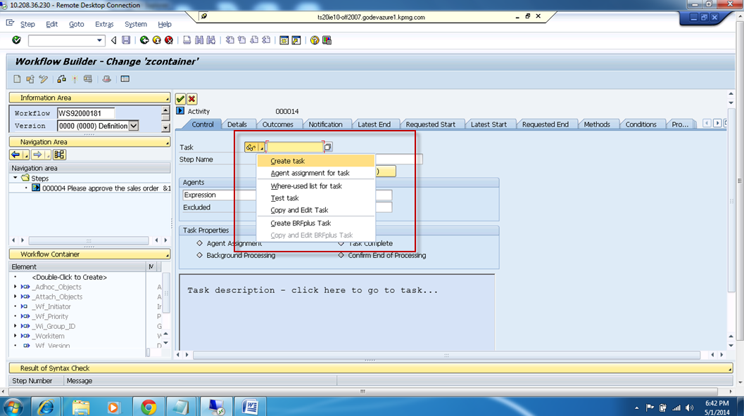 An SAP Consultant: SAP Workflow - Containers and Binding definitions ...