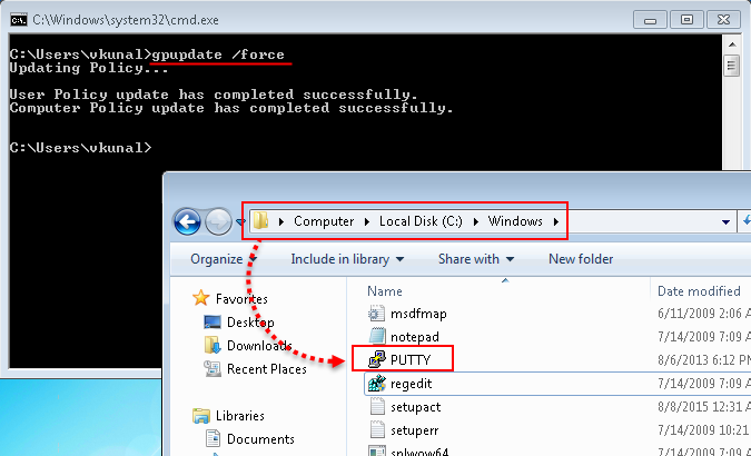 Force Group Policy Update To Workstations Desk - fontty