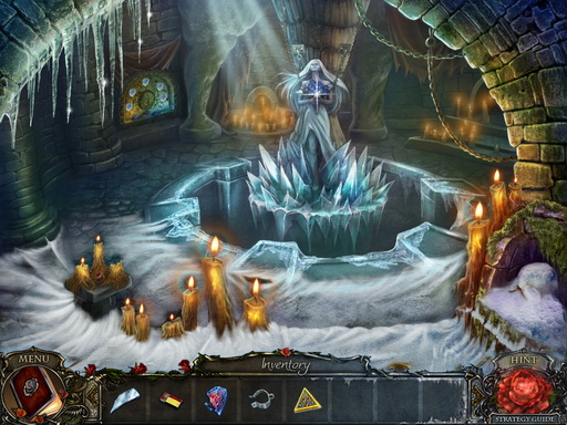 Rose puzzle in frozen legends game - luliun