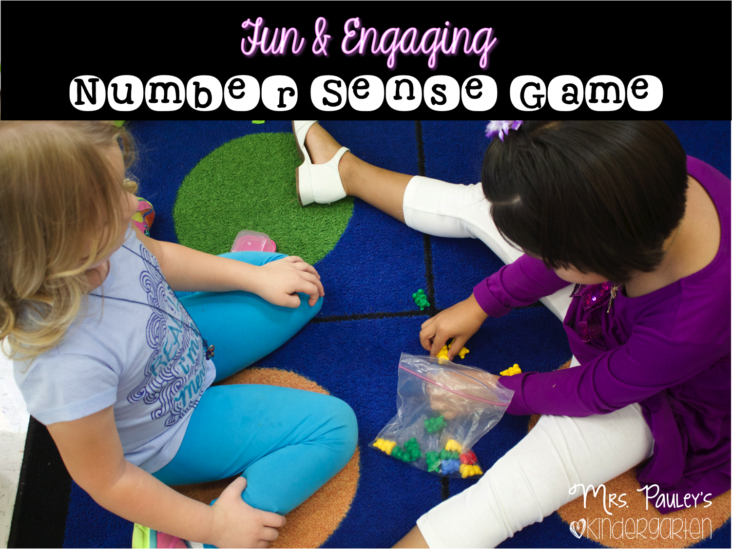 Number Sense Game {freebie included} - Mrs. Pauley's Kindergarten