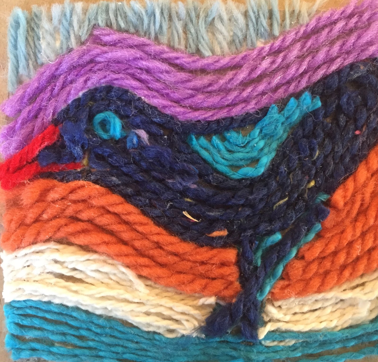 PATH OF ART: #2 YARN PAINTING