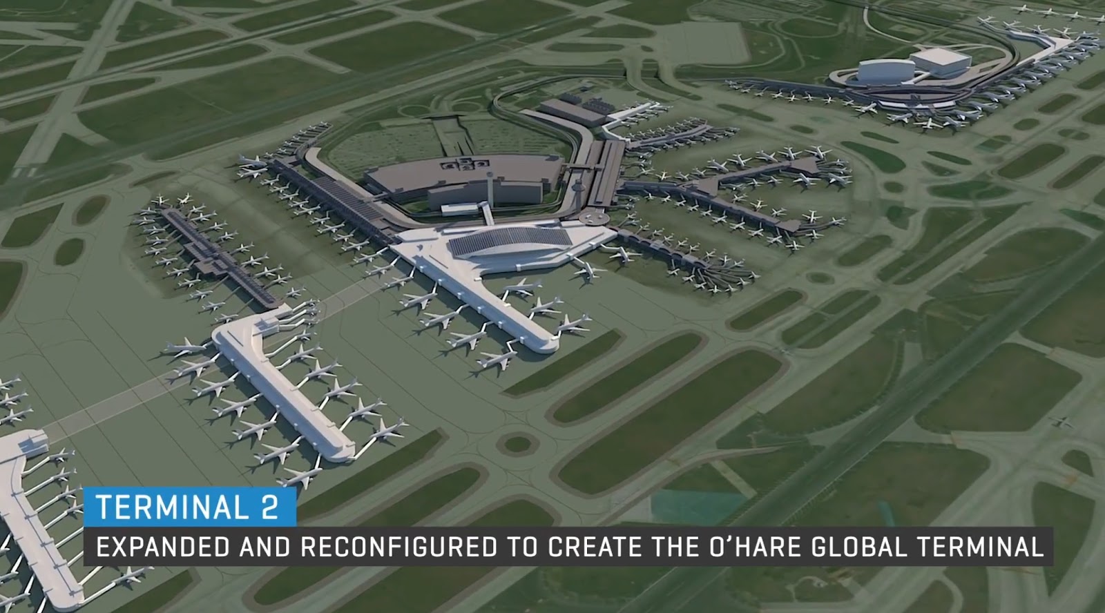 about Airport Planning: ORD Chicago O'Hare 21 Terminal Area Plan